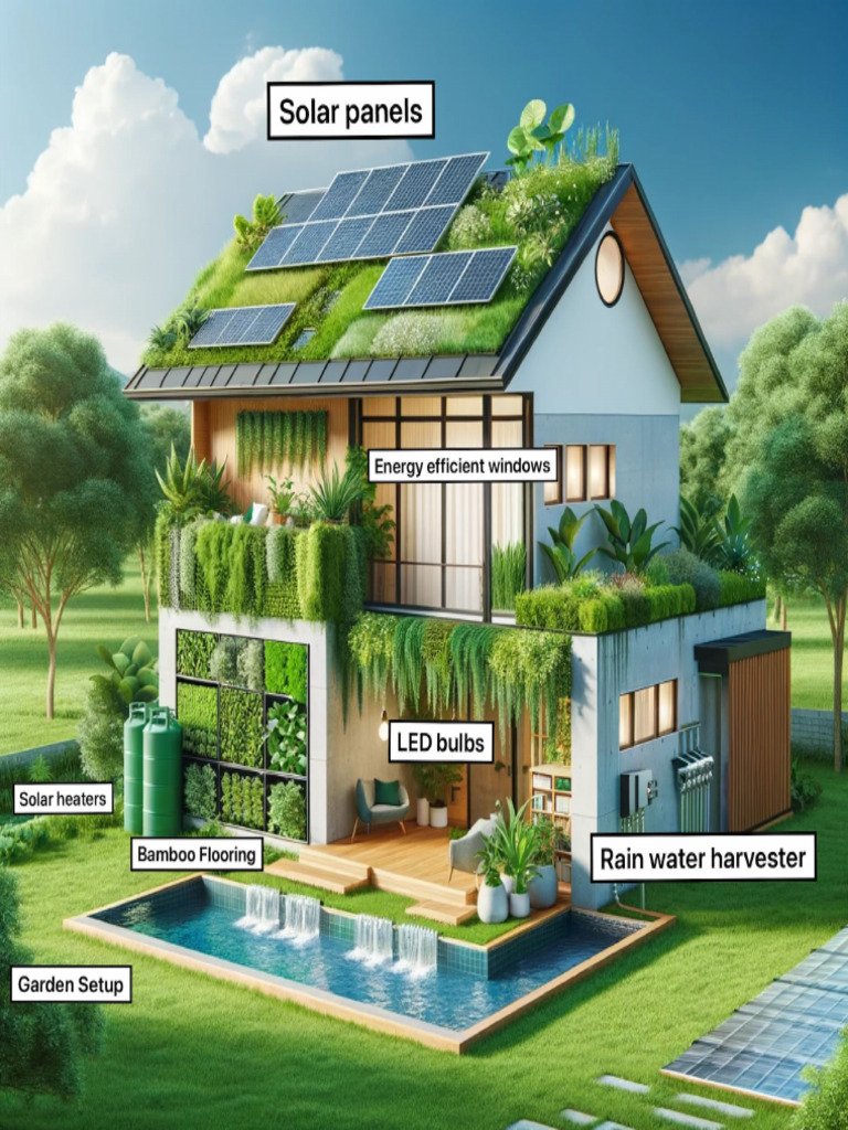Eco Friendly House BLUEPRINT | PDF
