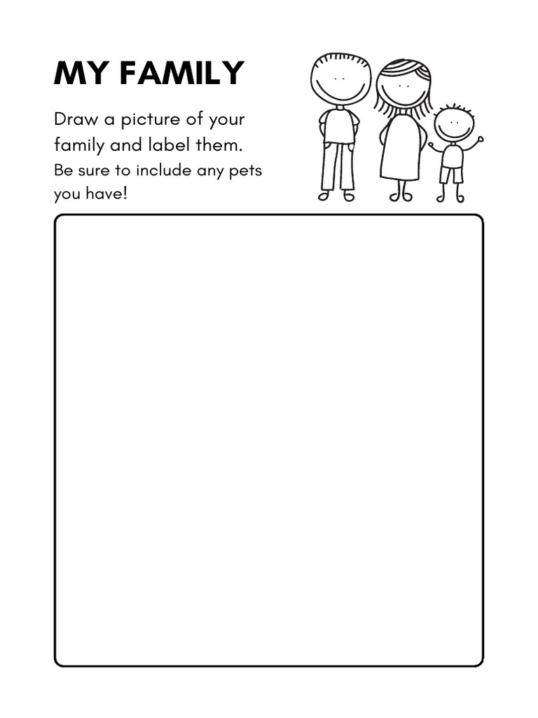 My Family Draw | PDF