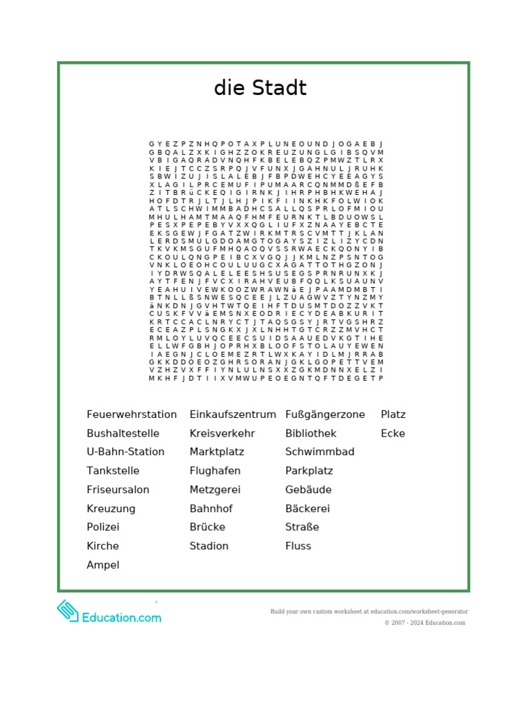 Die Stadt | PDF