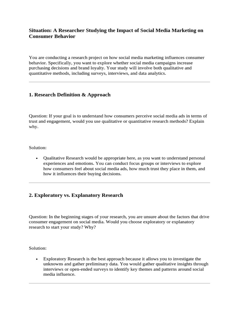 Situational Questioner 02 | PDF | Sampling (Statistics) | Qualitative ...