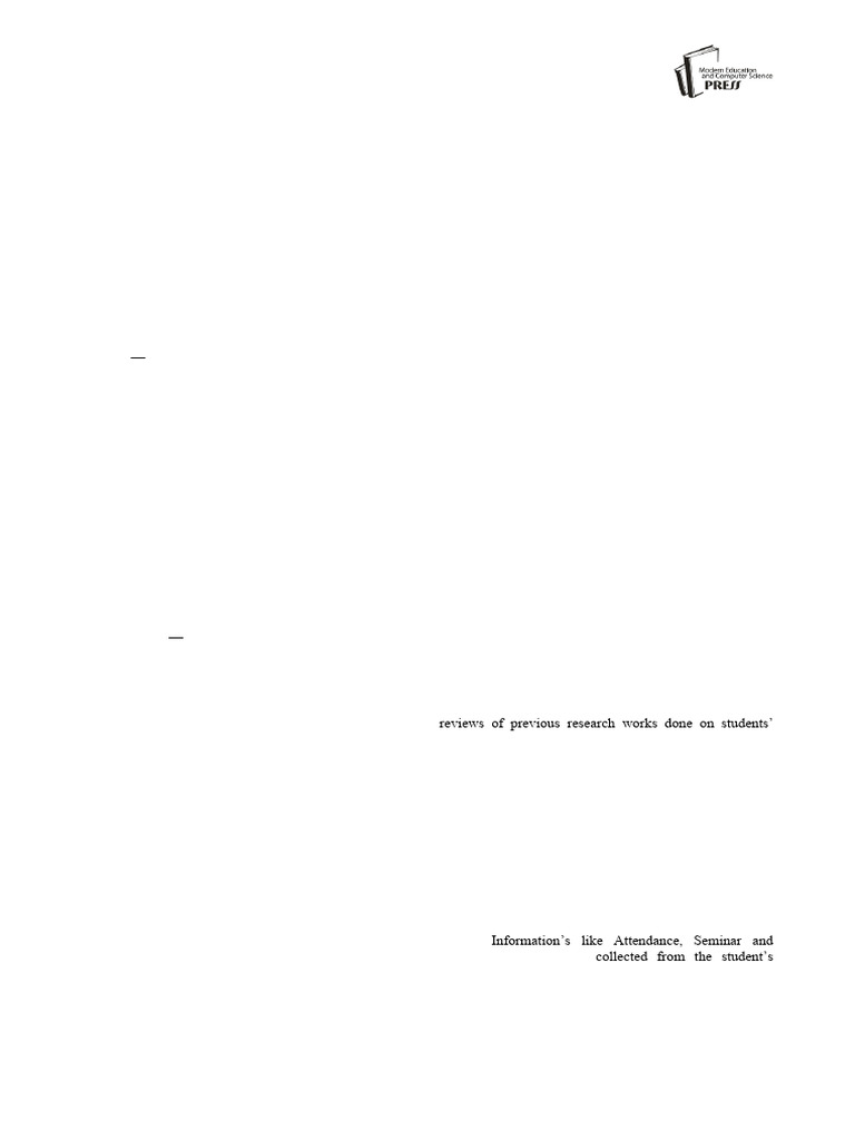 Almarabeh H. - Analysis of Students' Performance by Using | PDF ...