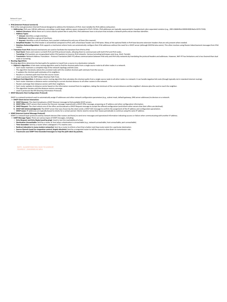 Unit 4 | PDF | I Pv6 | Transmission Medium