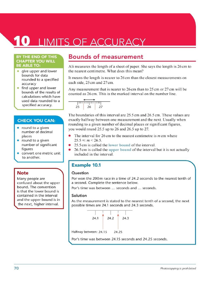 Limits of accuracy part1 | PDF