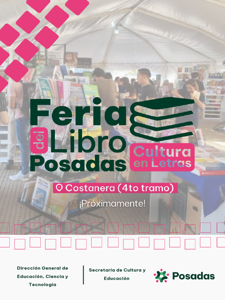 Feria Del Libro Posadas Cultura en Letras Edición 2025 - 20250305 ...
