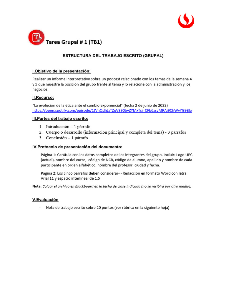 TB1 2025-1 ESTRUCTURA Y RÚBRICA OF (1) | PDF