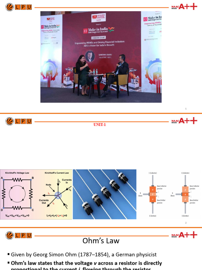 Ece 249 Unit-1 To 3 (Attackers) | PDF | P–N Junction | Semiconductors