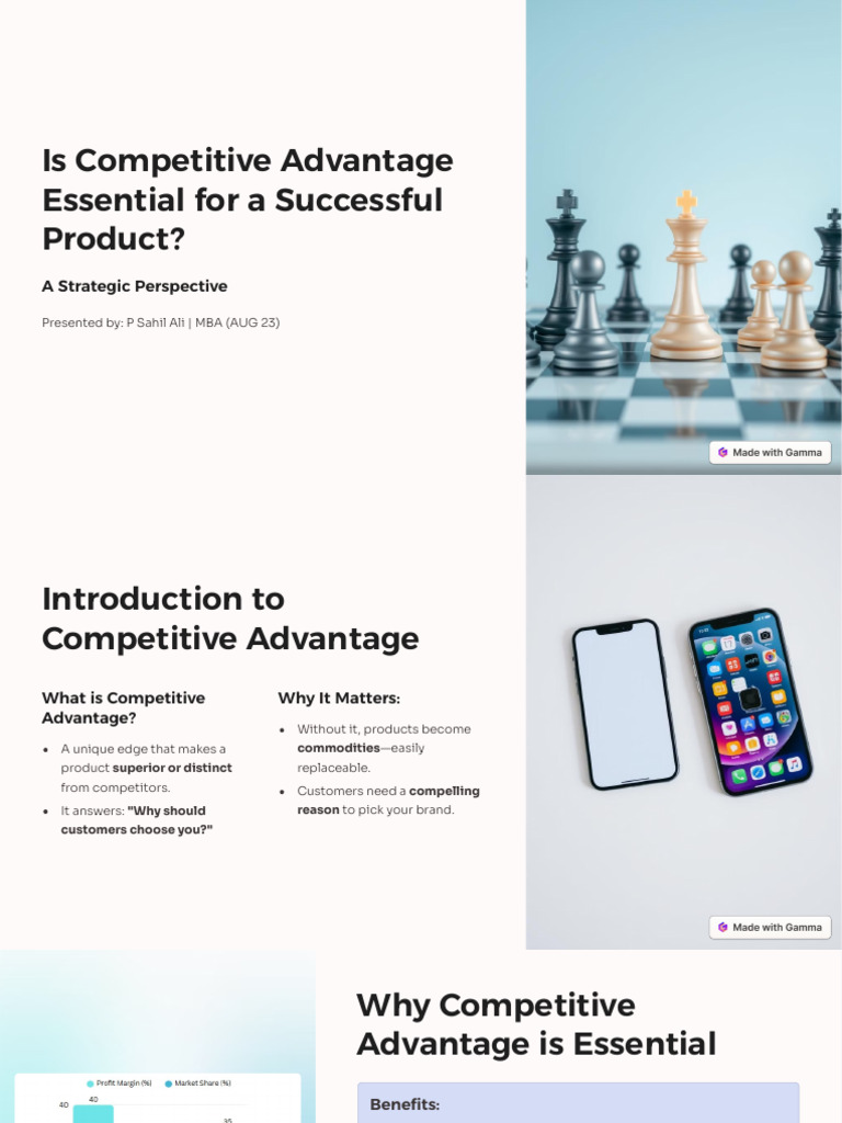 Importance of Competitive Advantage | PDF | Brand | Competitive Advantage