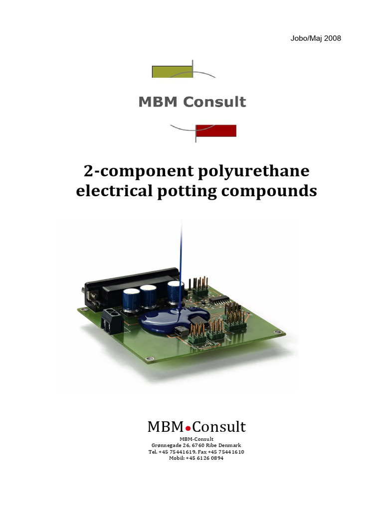Polyurethane Electrical Potting Compounds | PDF | Polyurethane ...