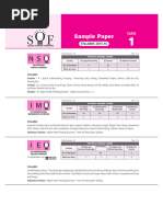 Nso Sample Paper Class-2 2025-26 | PDF
