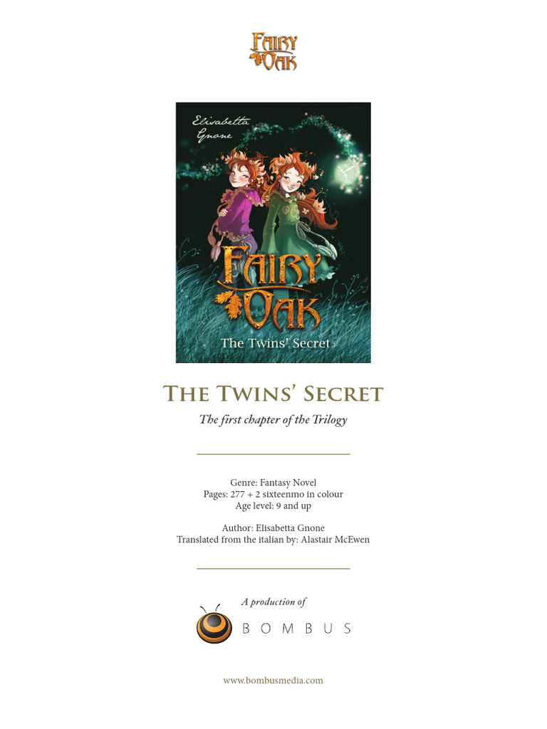 The Twins Secret | PDF | Fairies | Magician (Fantasy)