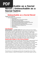 Untouchable | PDF | Dalit | Caste