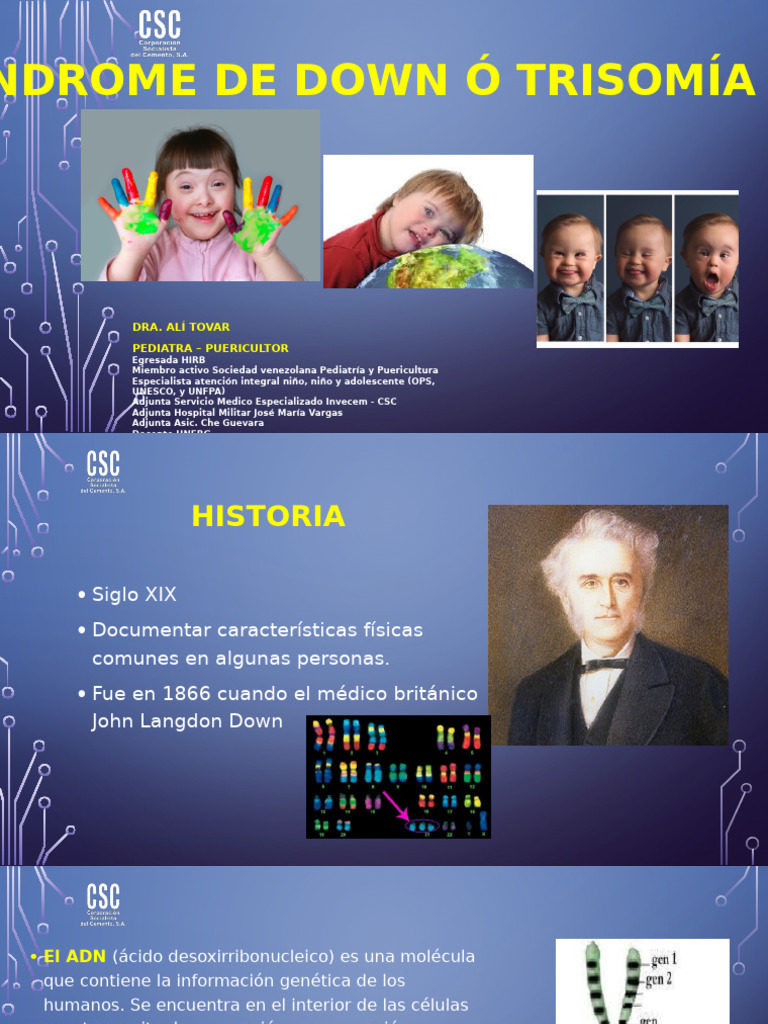 Sindrome de Down | PDF | Síndrome de Down | Enfermedades y trastornos
