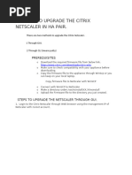 StoreFront Upgrade Guide | PDF | Citrix Systems | Server (Computing)