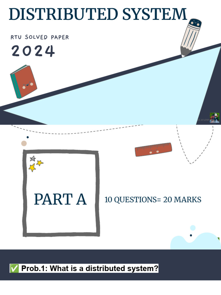 Distributed System Solved Paper 2024 | PDF | Common Object Request Broker Architecture ...