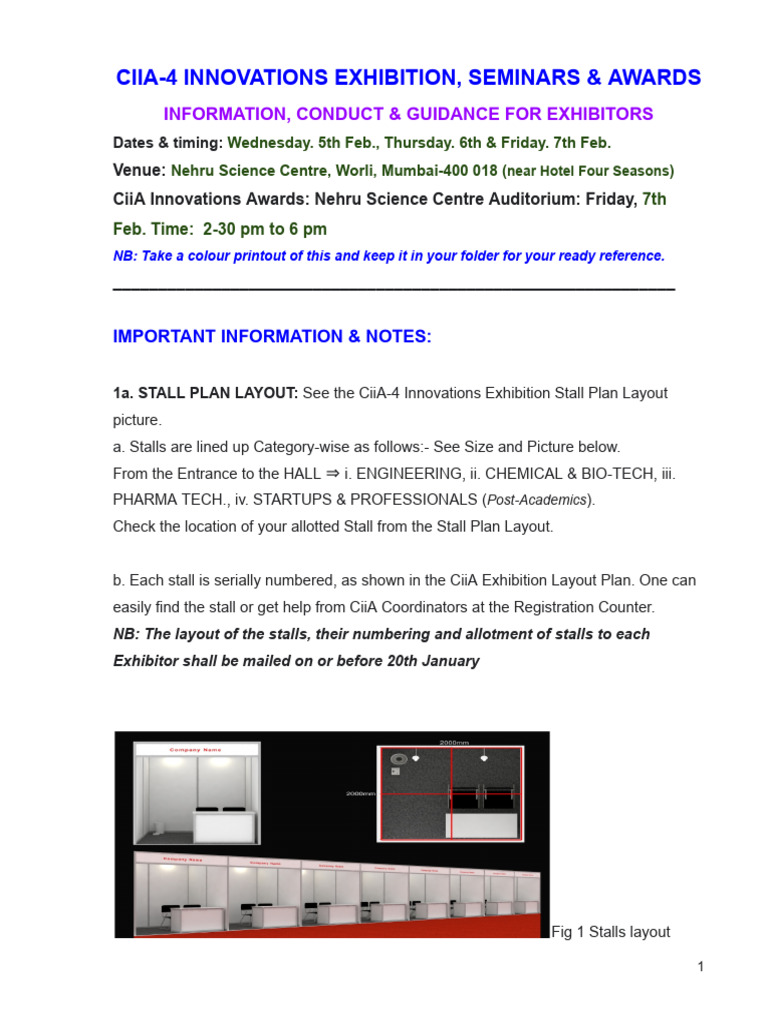 CiiA-4 Innovations Exhibition Guide | PDF
