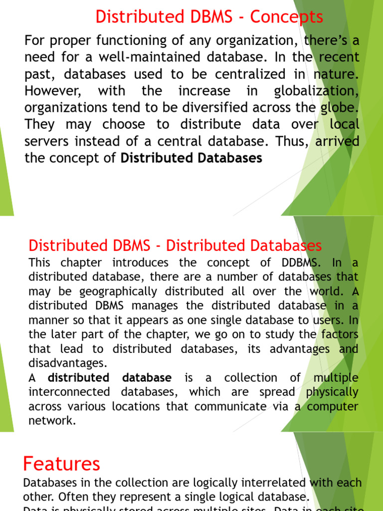 Lecture 7 and 8 - Administration of DDBMS | PDF | Databases ...