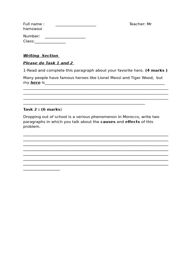 Writing For Bac Physics 1 | PDF