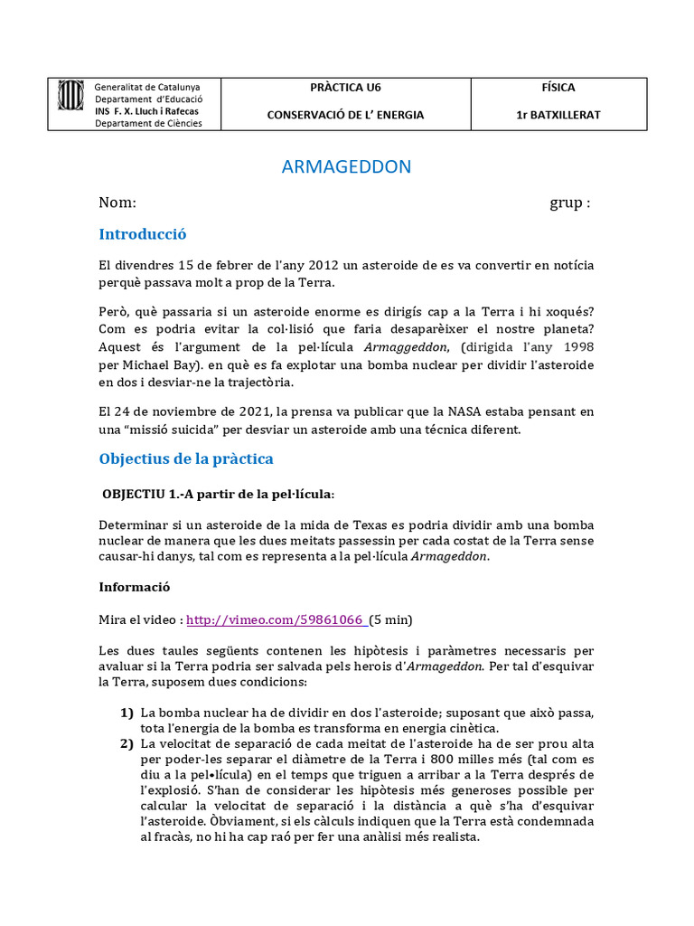 PR_U6_Armageddon | PDF