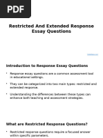 Understanding Supply Type Test Items | PDF | Multiple Choice ...