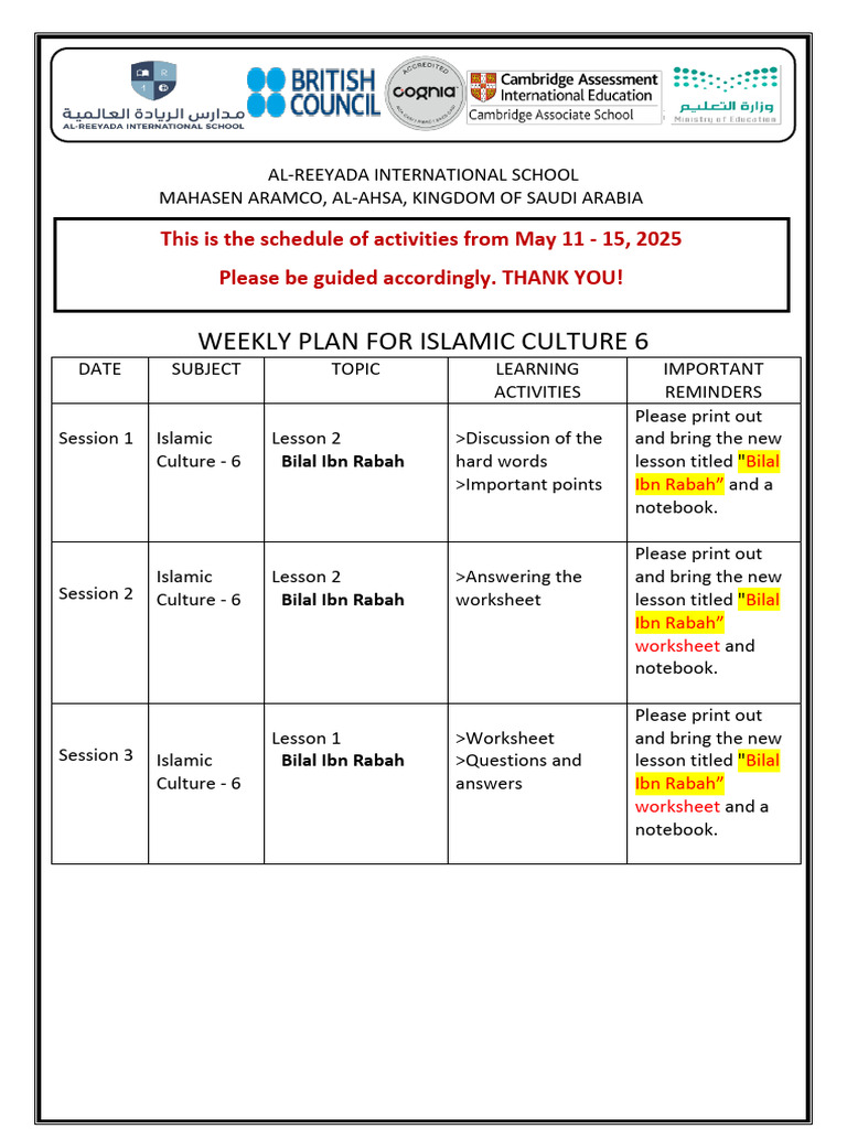 G6 WP (2term) WK15 | PDF