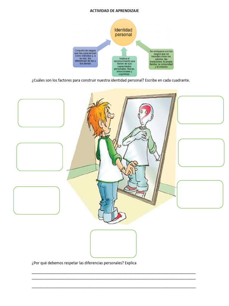 Identidad Personal 2° | PDF