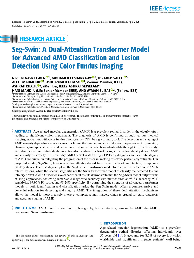 4............... Seg-Swin A Dual-Attention Transformer Model For Advanced AMD Classification and ...