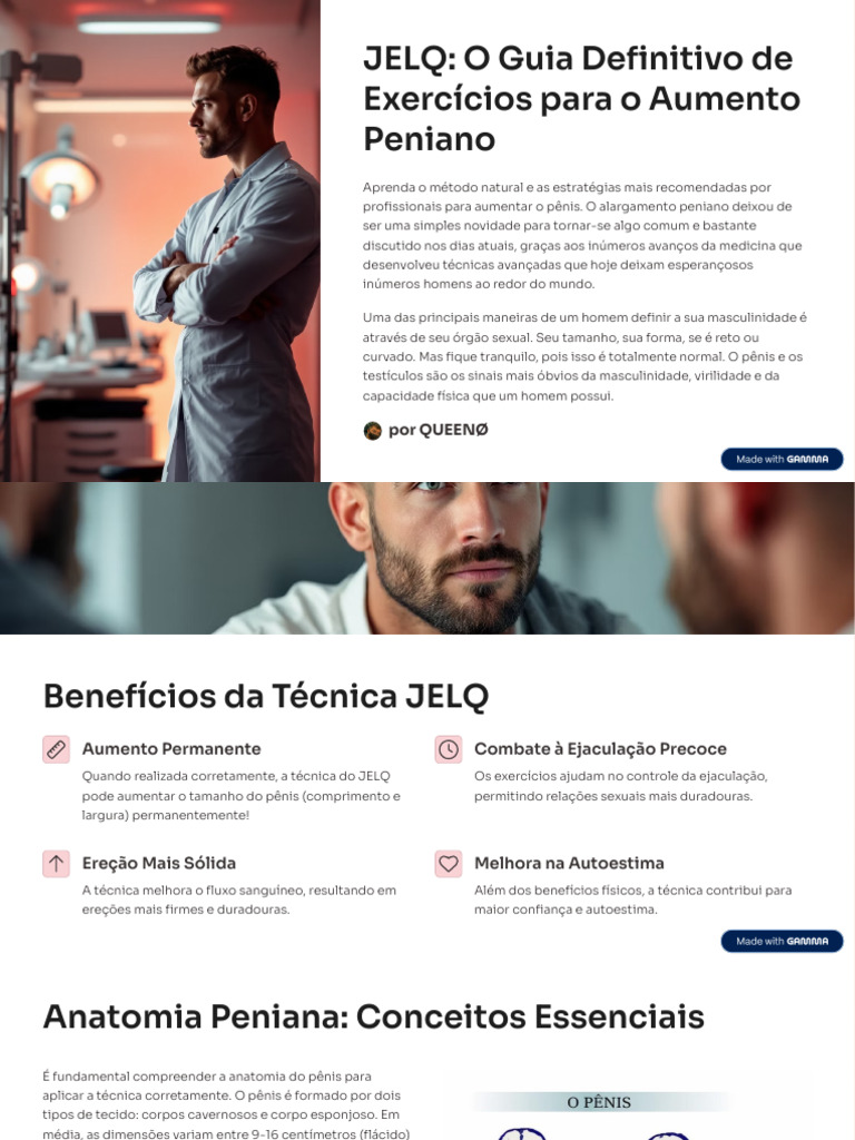 Guia Completo de Exercícios JELQ | PDF | Pênis