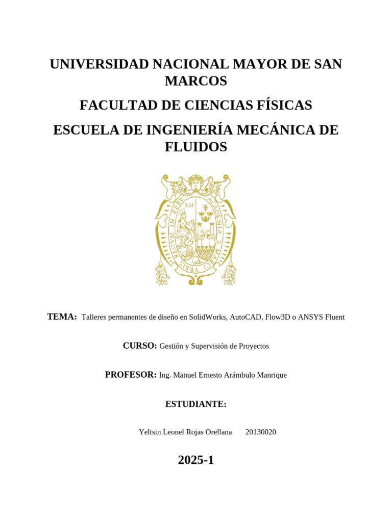 PROYECTO - Talleres Software - YELTSIN ROJAS - Gestión - ENTREGABLE4 | PDF | Software | Enseñando