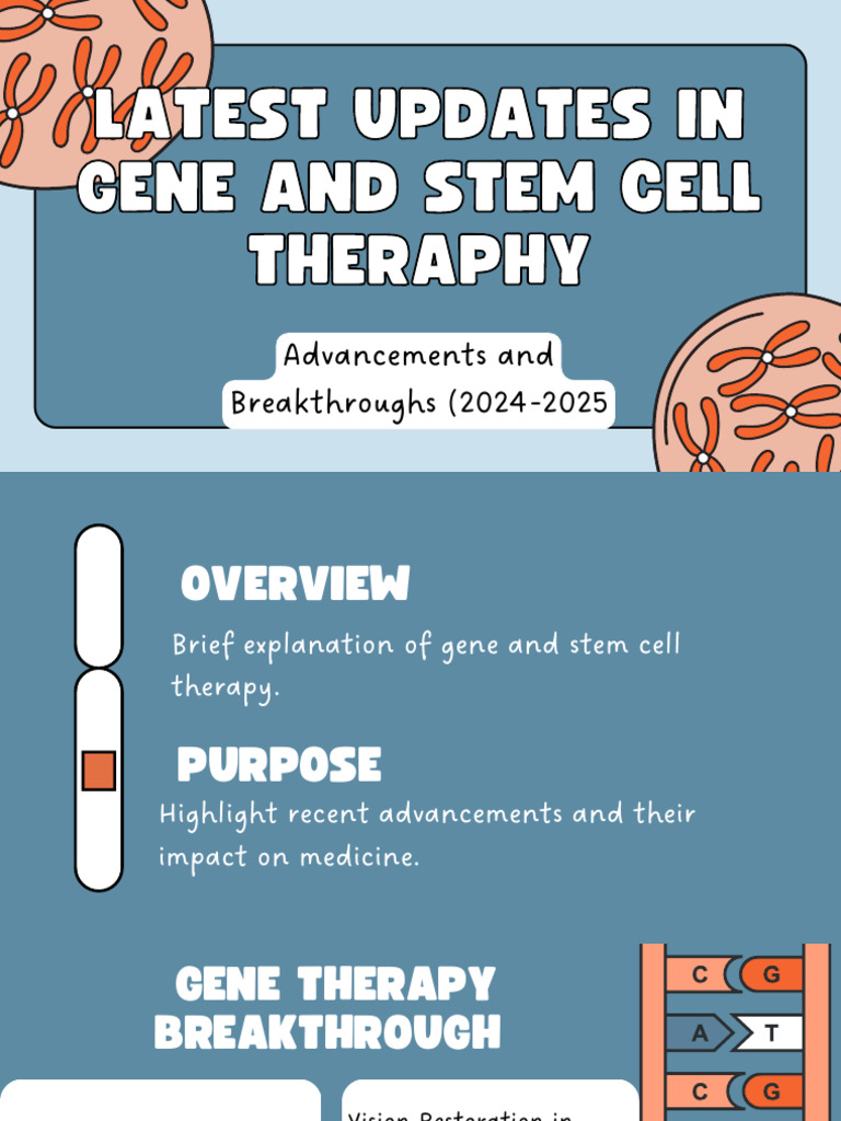 Gene and Stem Cell Therapy | PDF | Gene Therapy | Stem Cell