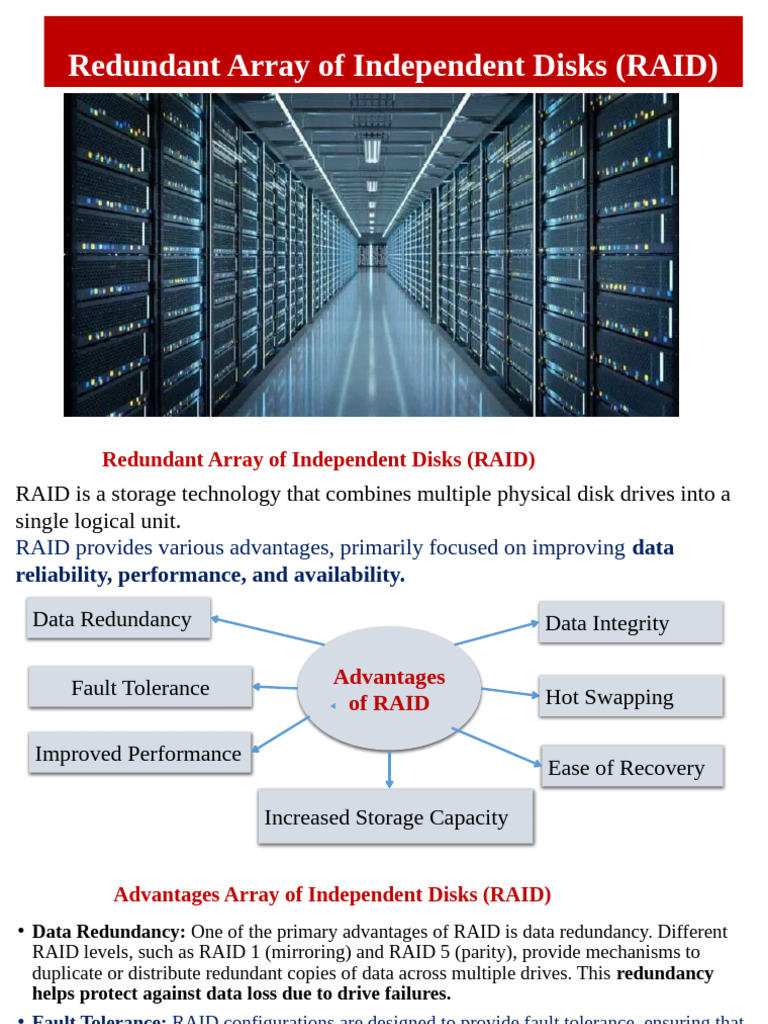 Ch6_RAID, Fault Tolerant, and Reliability | PDF | Fault Tolerance | Computer Science