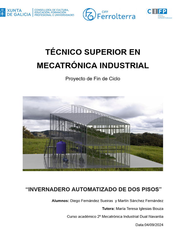 Proyecto Invernadero Completo | PDF | Agricultura