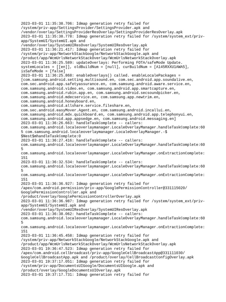 Lom Log | PDF | Computer File Formats | Information Appliances