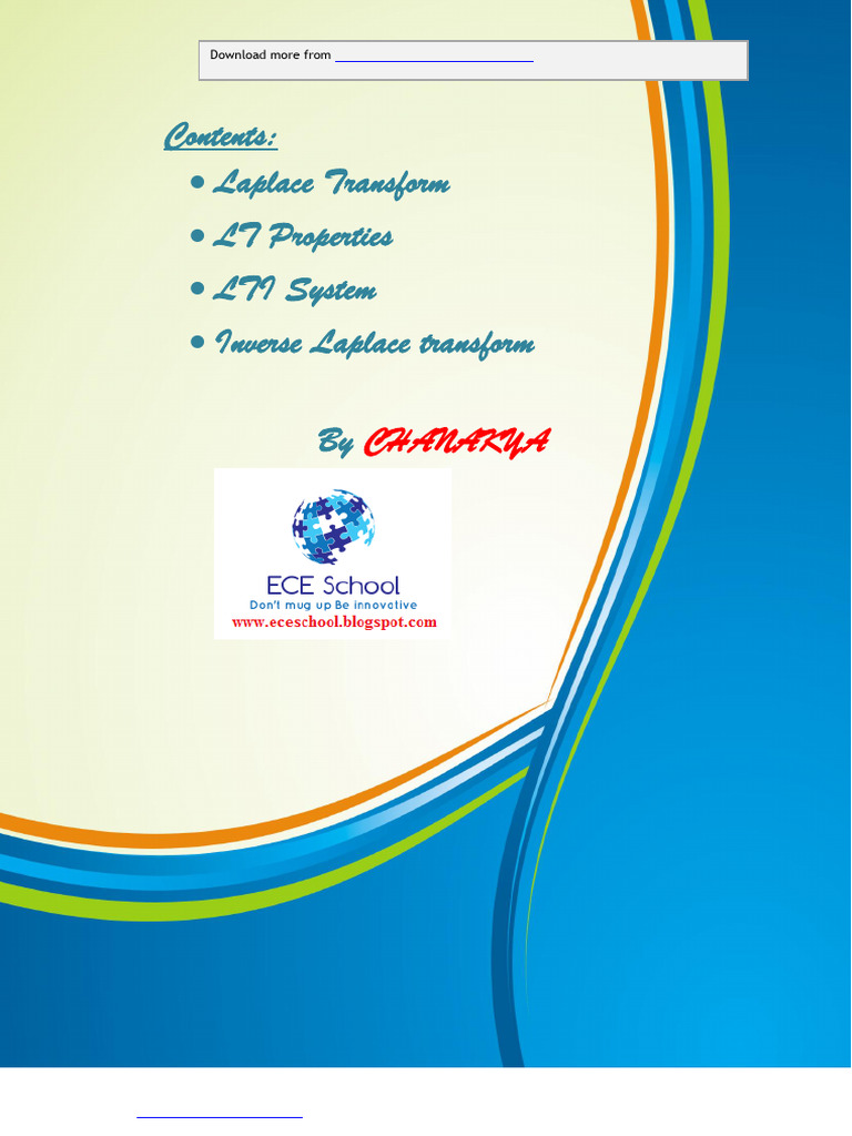 Laplace e Content | PDF