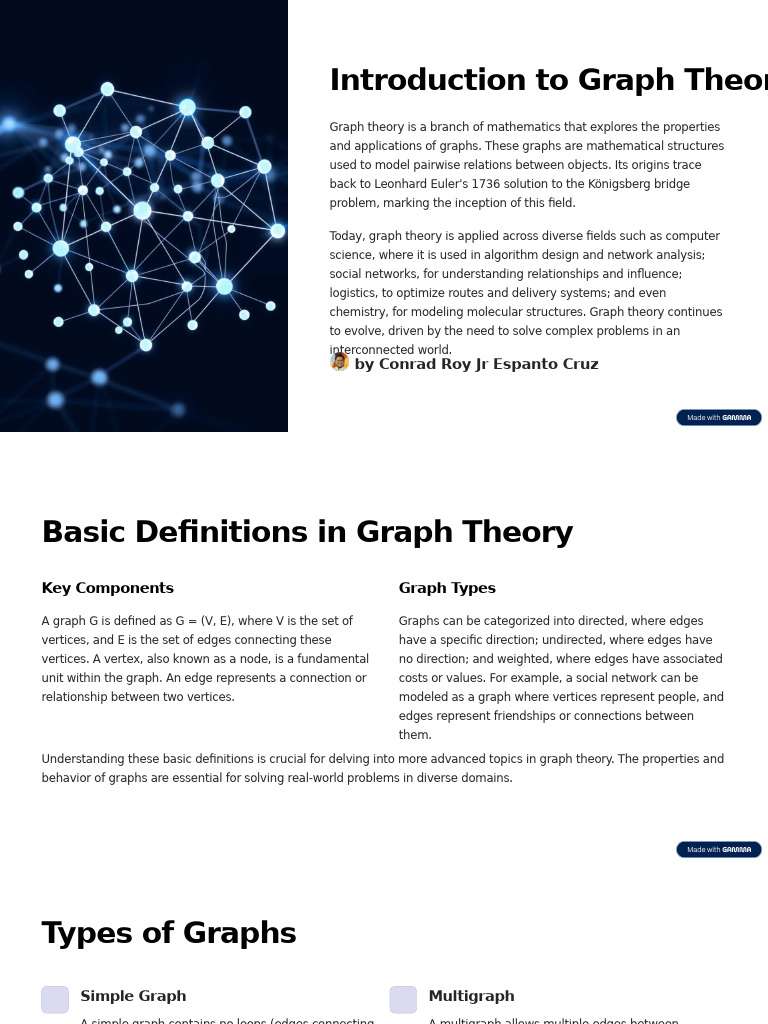Introduction To Graph Theory | PDF | Graph Theory | Vertex (Graph Theory)