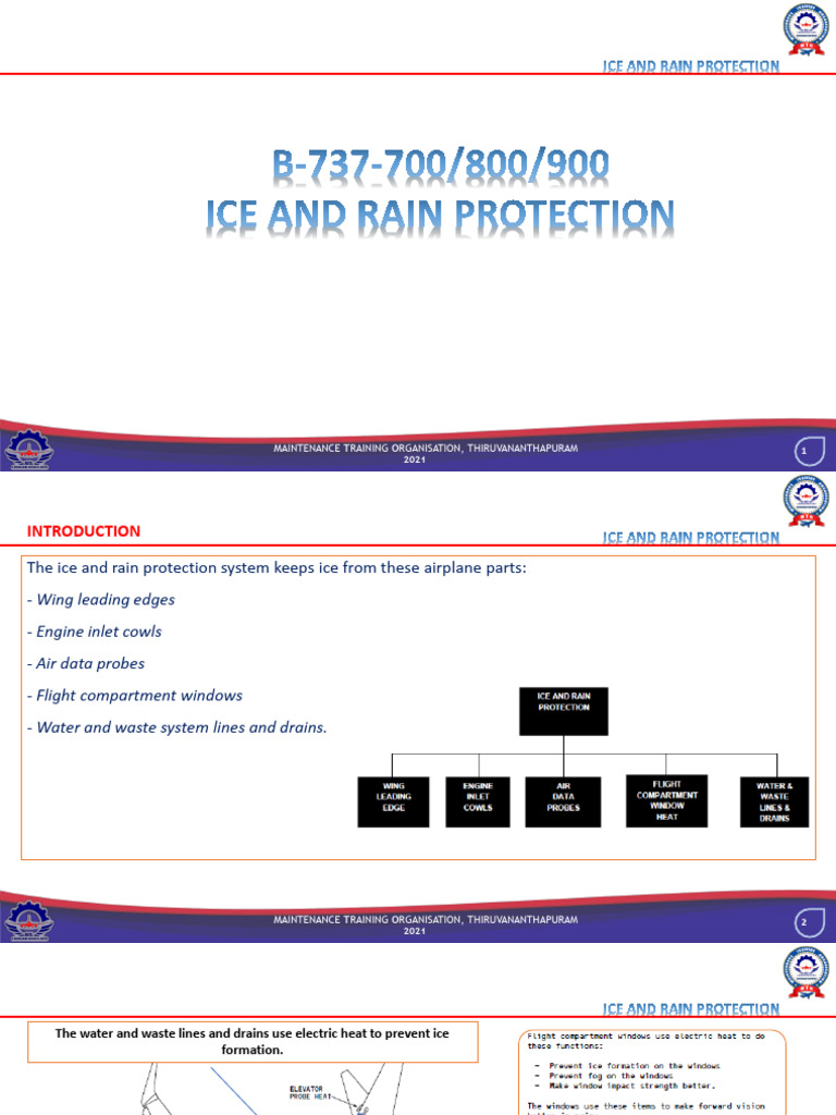 ICE AND RAIN PROTRCTION | PDF | Valve | Vacuum Tube
