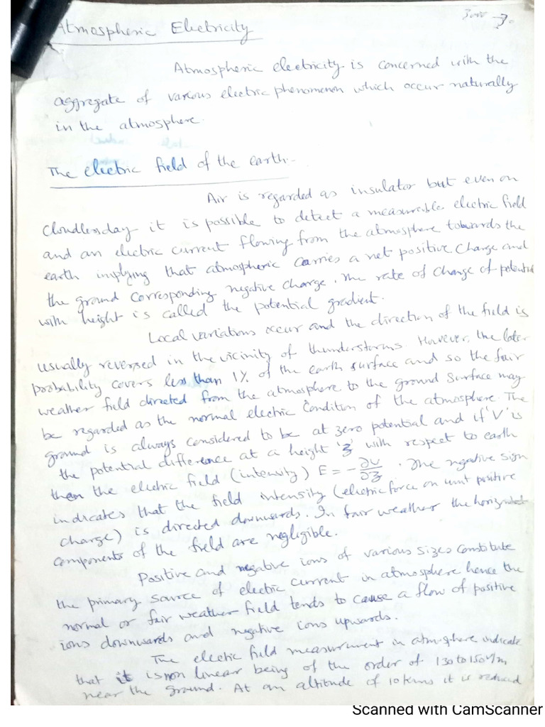 Atm Elec Notes | PDF