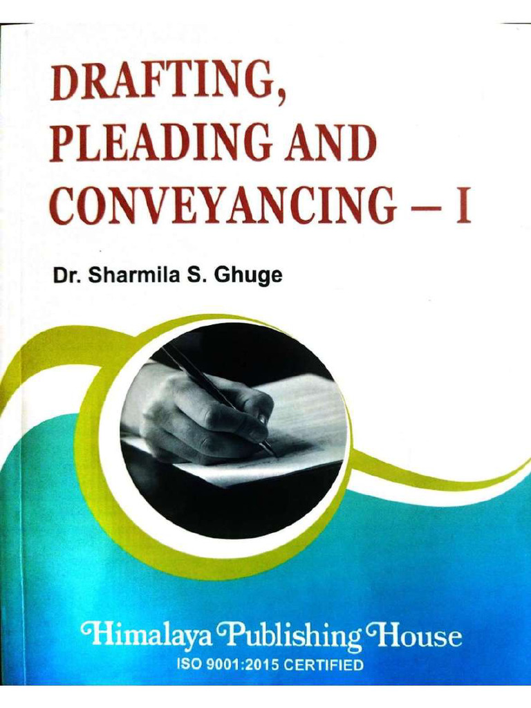 Drafting Pleading and Conveyancing | PDF