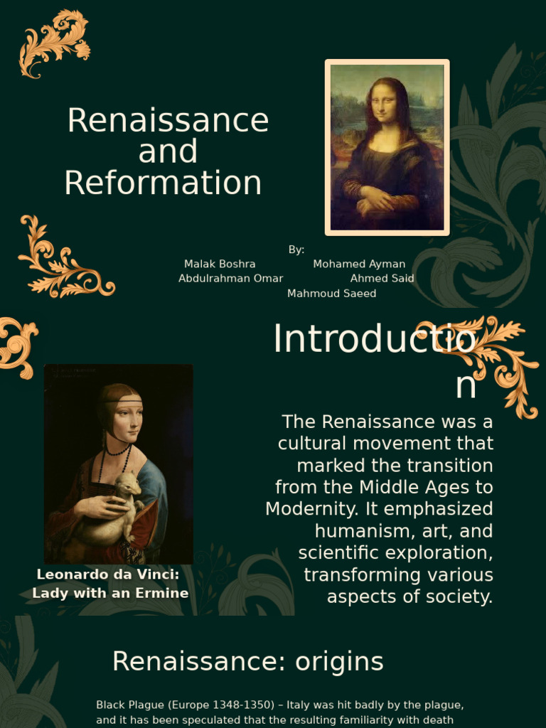 Renaissance Period Mid | PDF | Renaissance