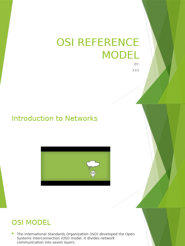 Osi Reference Model | PDF