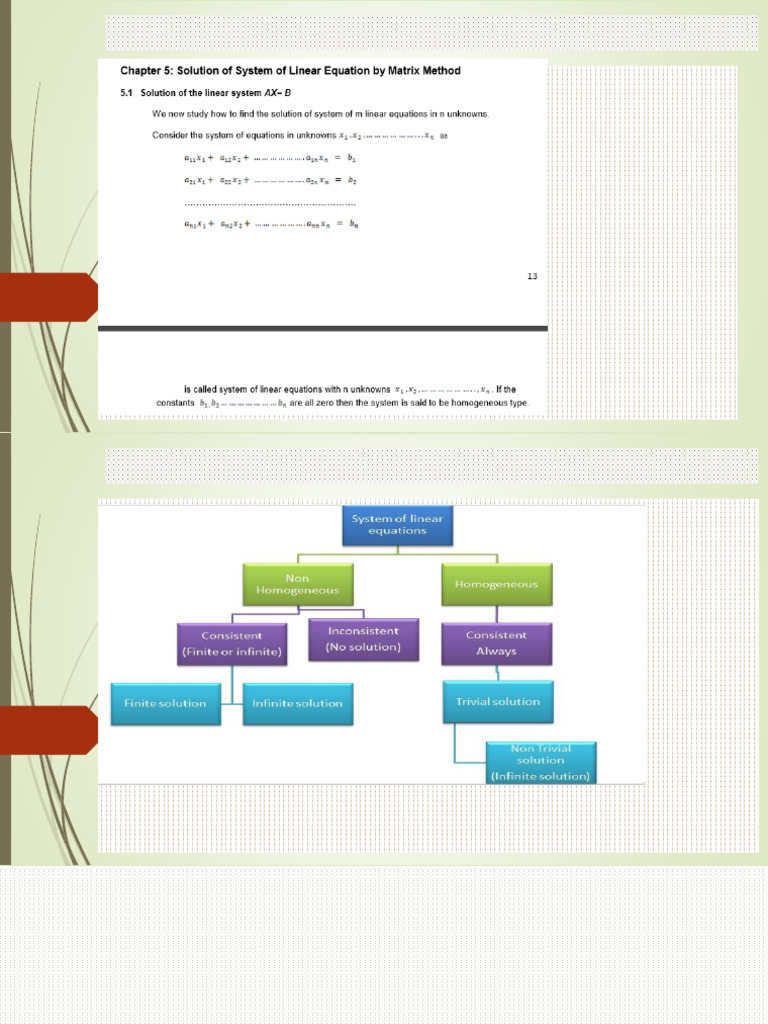 System of Simultaneous Linear Equations (1) - 1 | PDF | System Of Linear Equations | Numerical ...