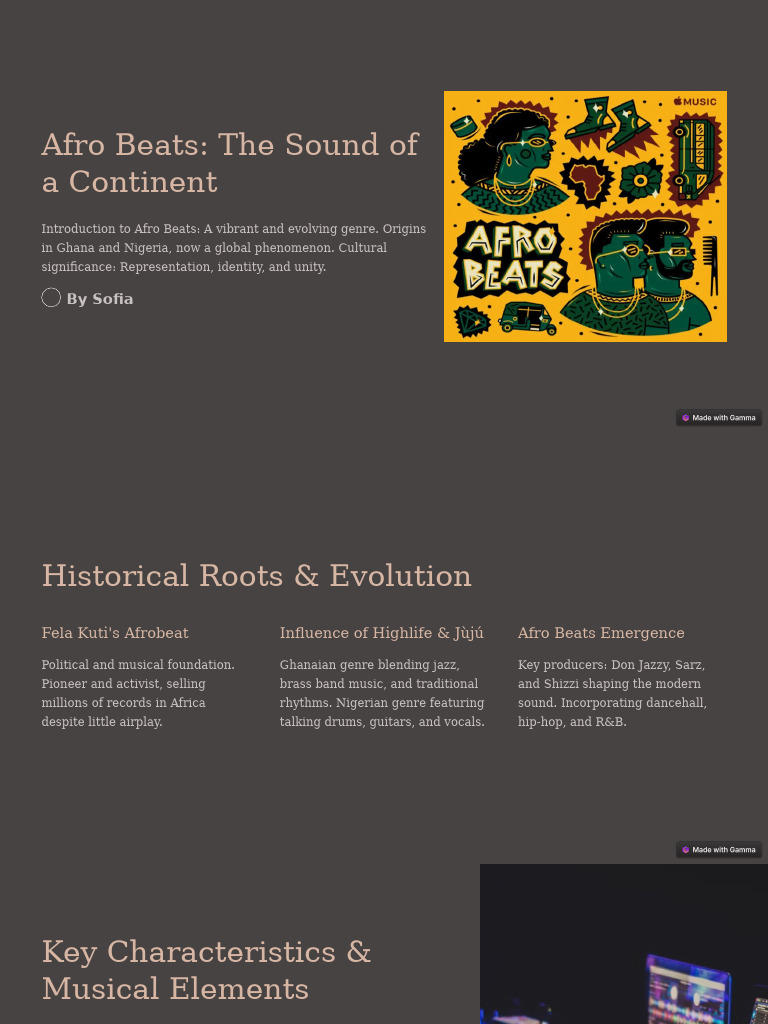 Afro Beats: Origins, Impact, and Future | PDF | Musicology | Popular Music