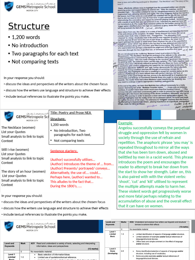 Lesson 10 - How To Structure Your Essay (3) - Read-Only | PDF ...