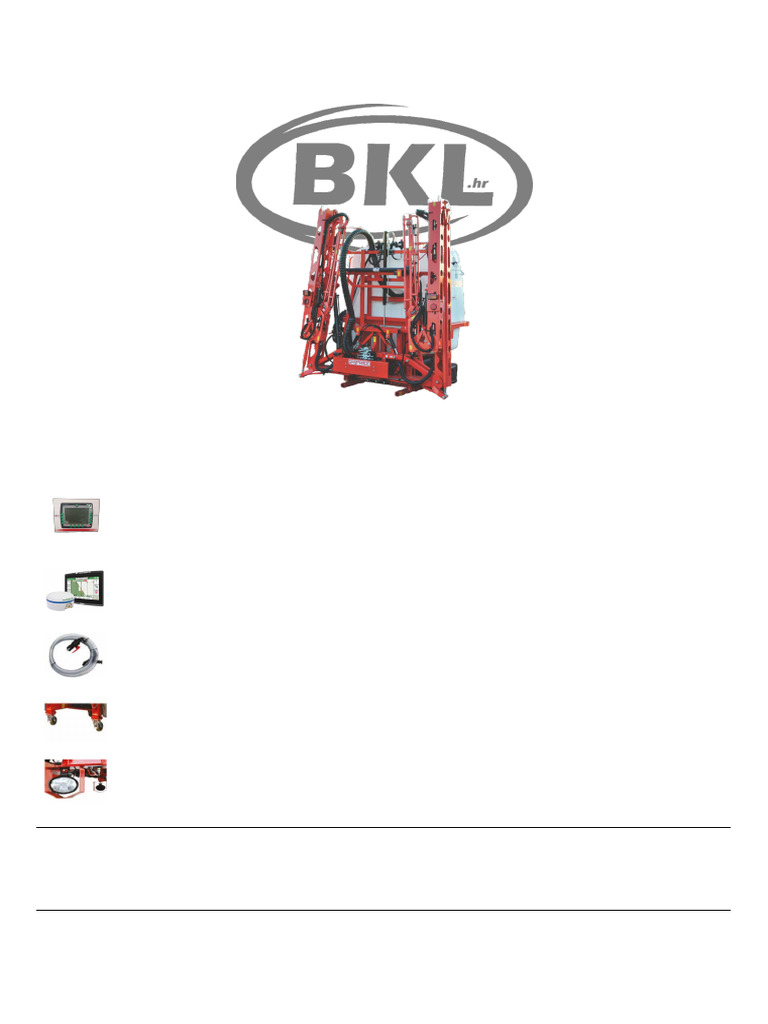 BKL Konfiguracija Stroja | PDF