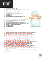 Egg Letter Arrangement Activity | PDF