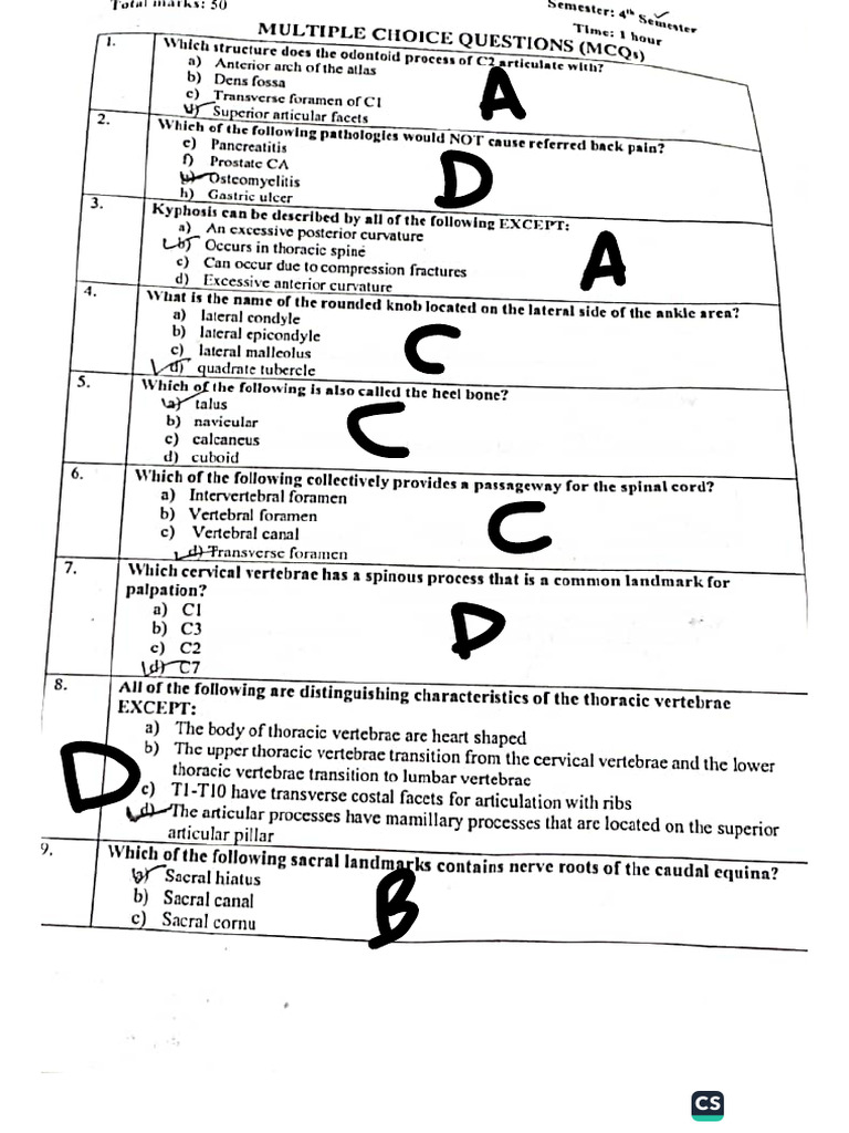 BIHS Mids 2024 | PDF