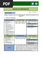 1° Sesión Día 1 PS Conocemos Las Señales de Tránsito Unidad 7 Semana 1 ...