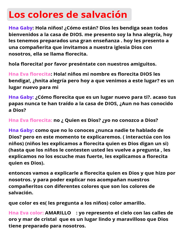 Los Colores de Salvacion | PDF | Pecado | Cristo (título)