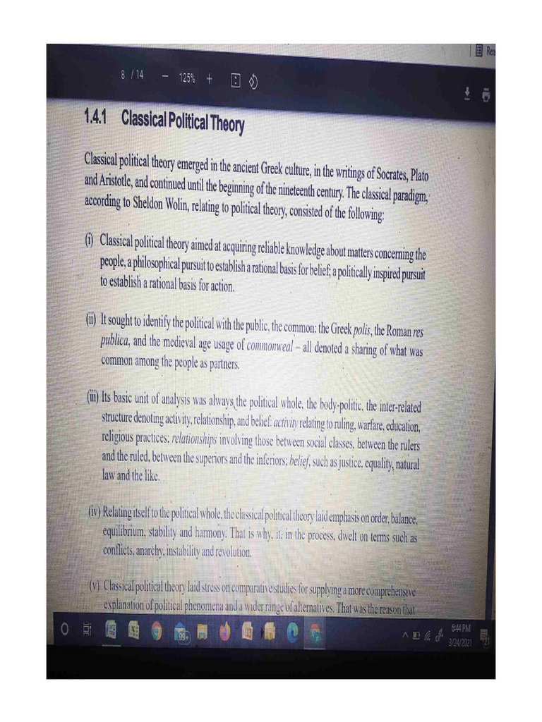 Political Theory Relevance | PDF