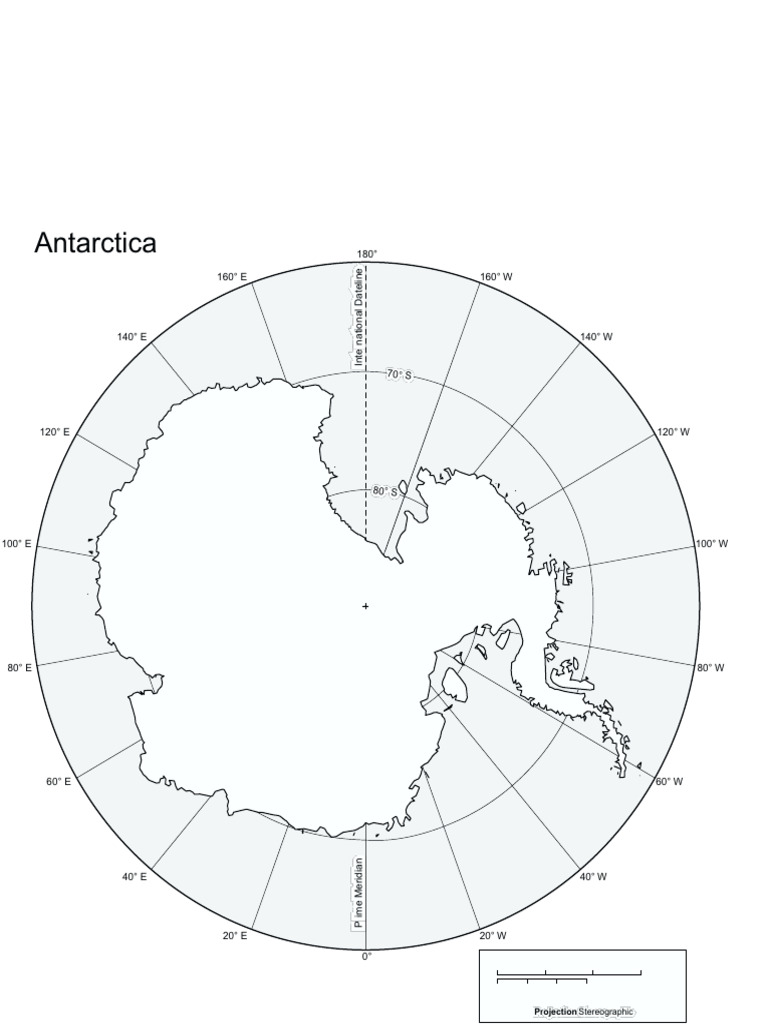 Antarctica Map | PDF