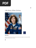 Biography of Ellen Ochoa: Informational Reading Comprehension | PDF ...